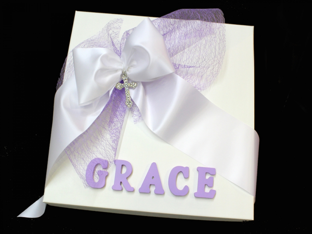 Greek Orthodox Christening Boxes: Grace Christening Box